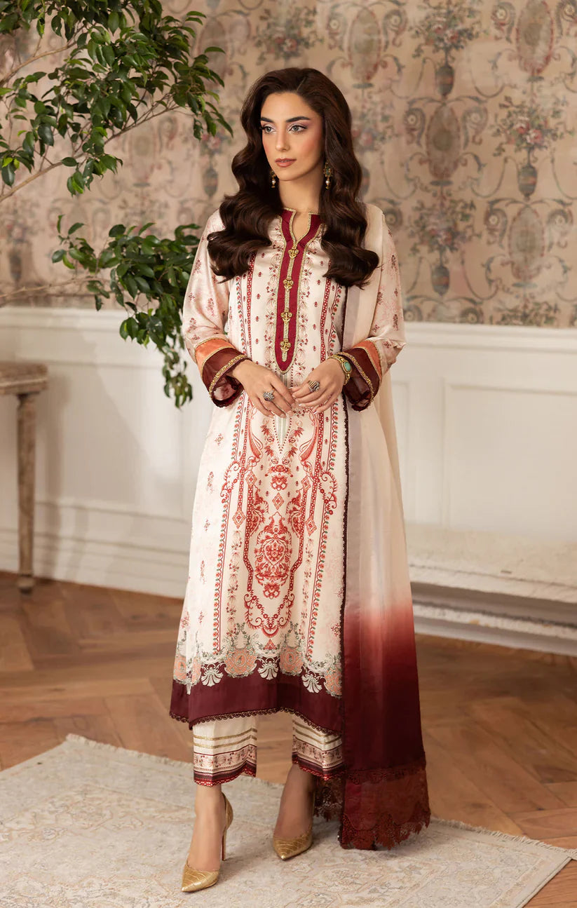 Maya Eloura Silk Pret 25 | Pakistani Suits UK – Hoorain Designer Wear
