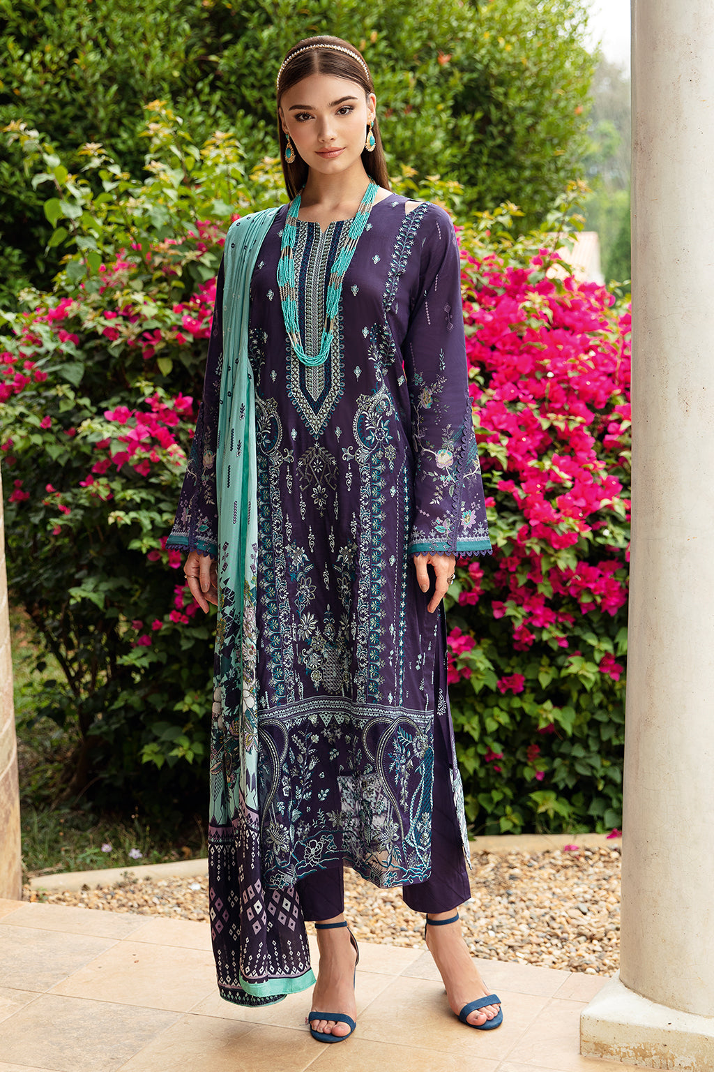 Ramsha | Riwayat Lawn Collection| Y-904 – Hoorain Designer Wear