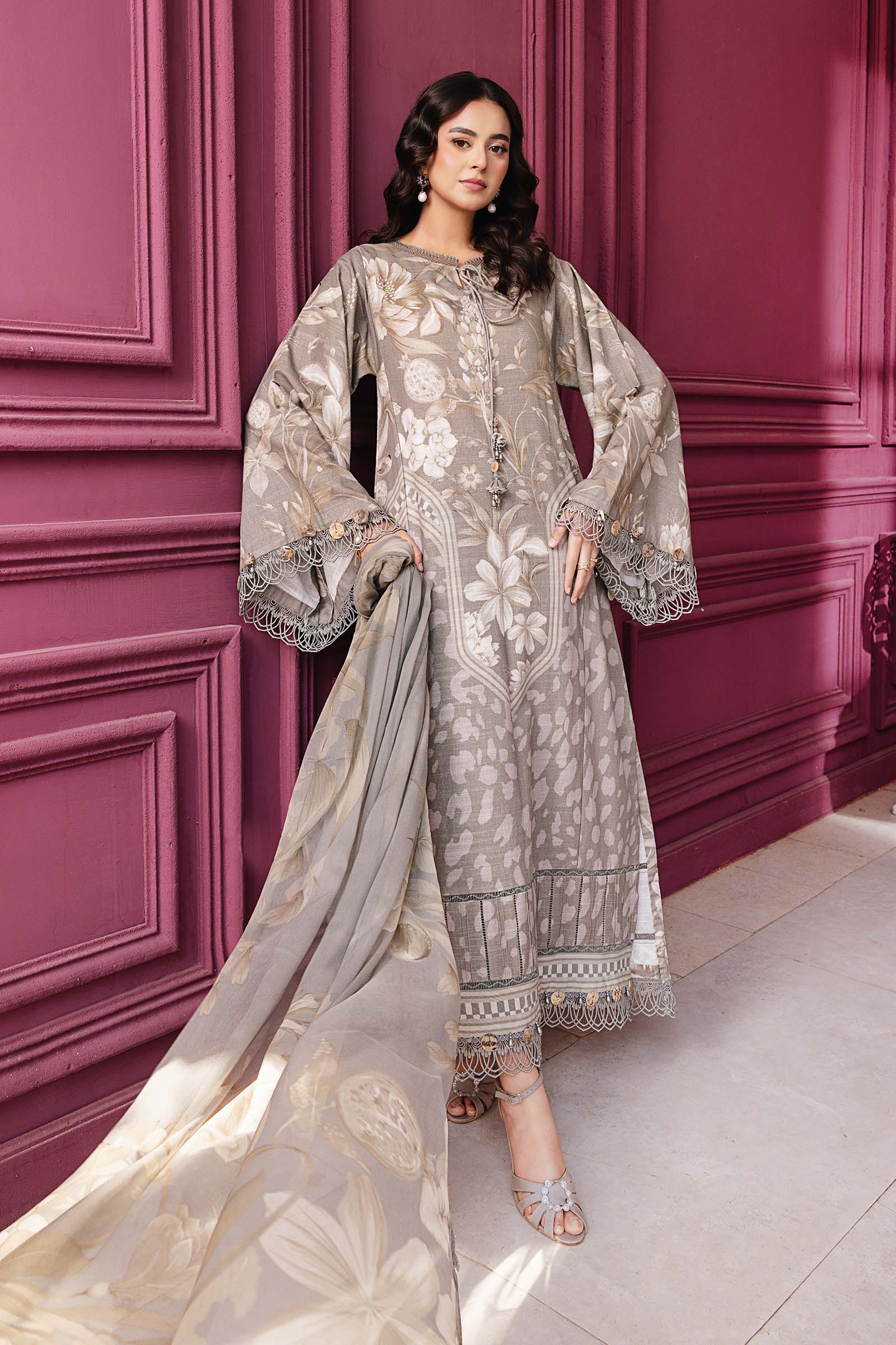 Maria B | Winter Basics 25 |MB-CUS25-1101A – Hoorain Designer Wear