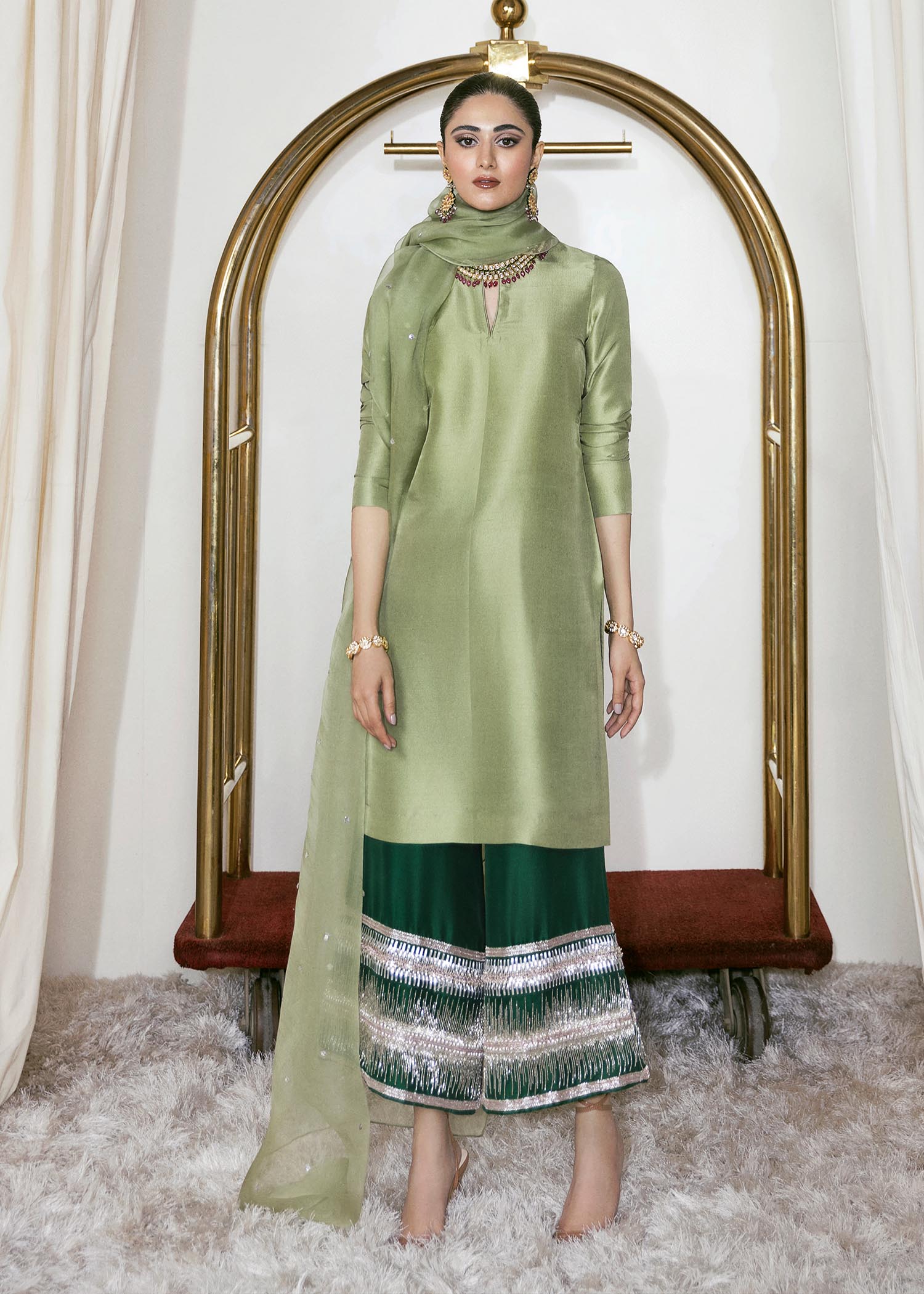 Hussain Rehar | Basic Not Basic | DAHLIA – Hoorain Designer Wear