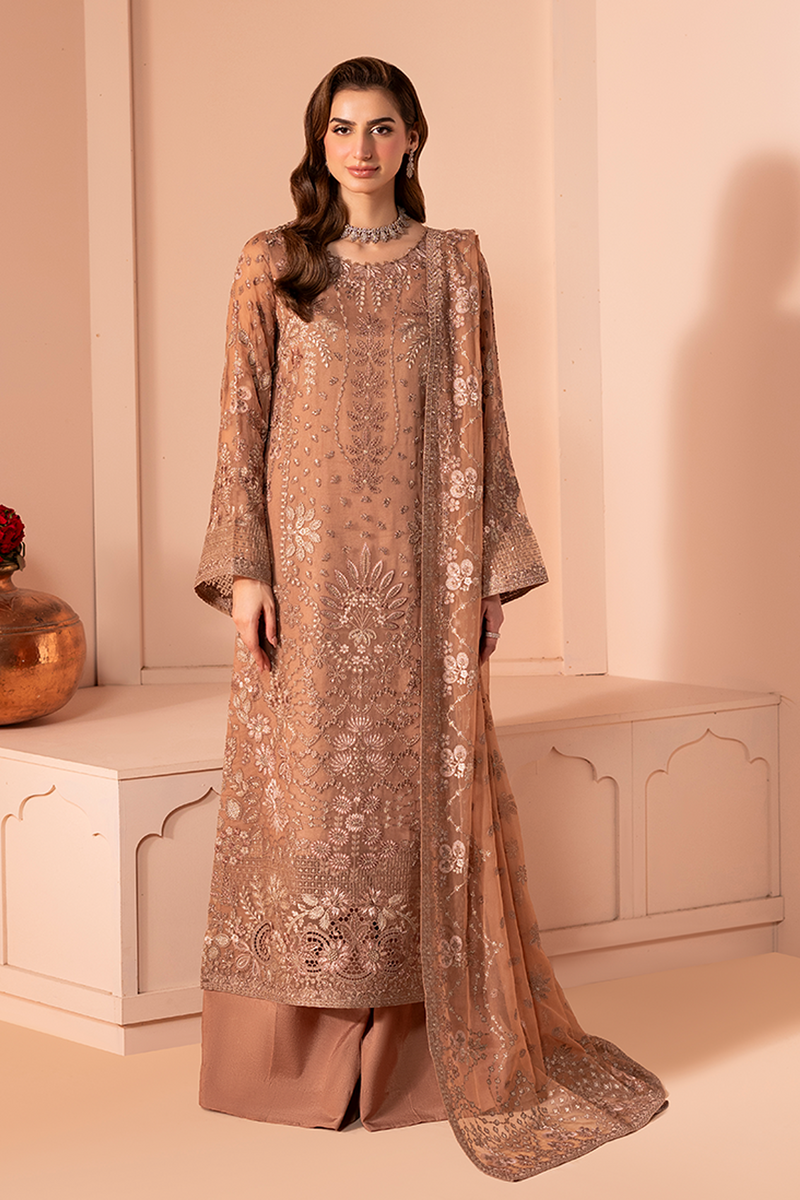 Lavish Premium | Murrawat Formals | Rosy Nectar – Hoorain Designer Wear