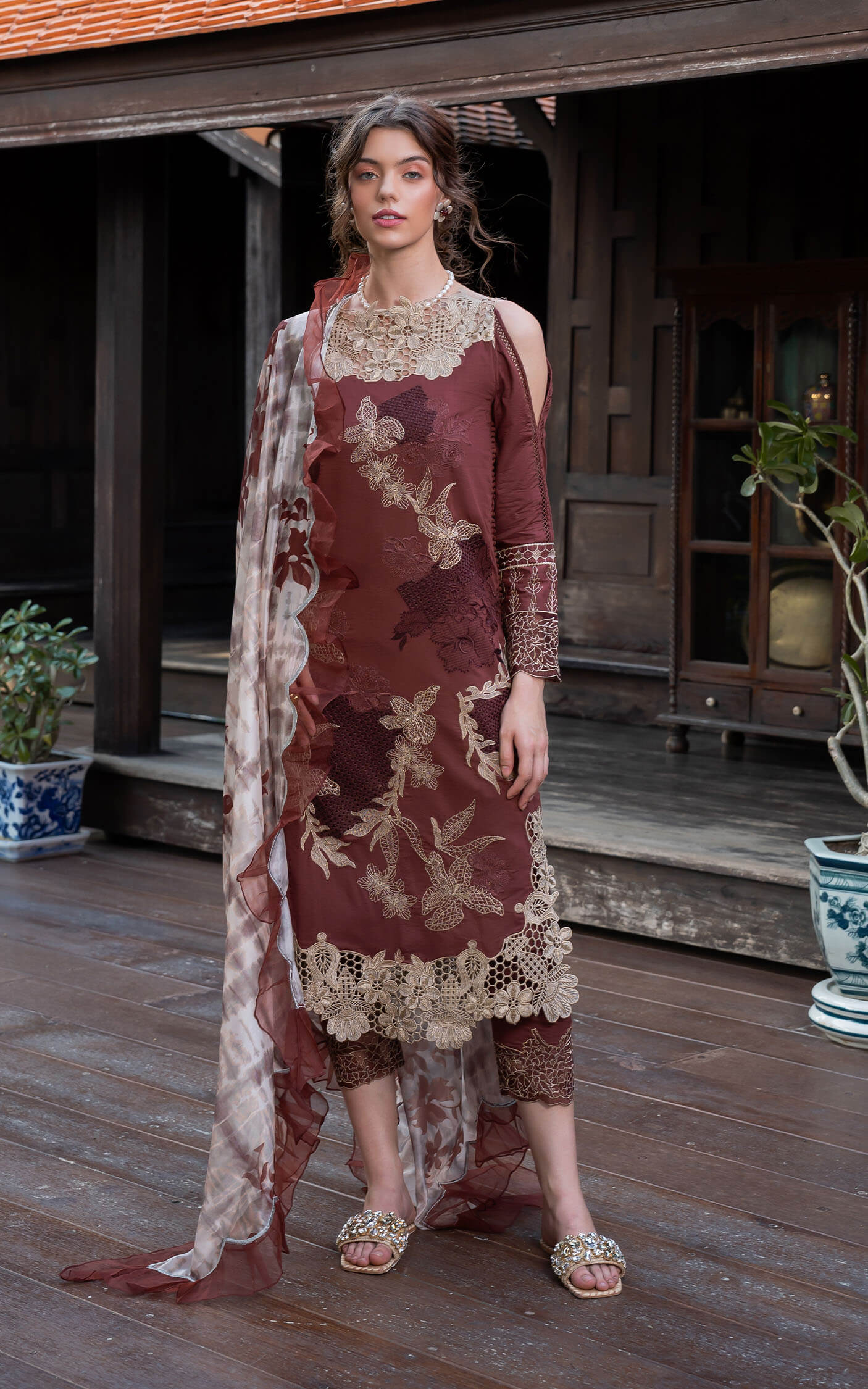 Asifa and Nabeel | Rosemary Ruffles 24 | Sheen – Hoorain Designer Wear