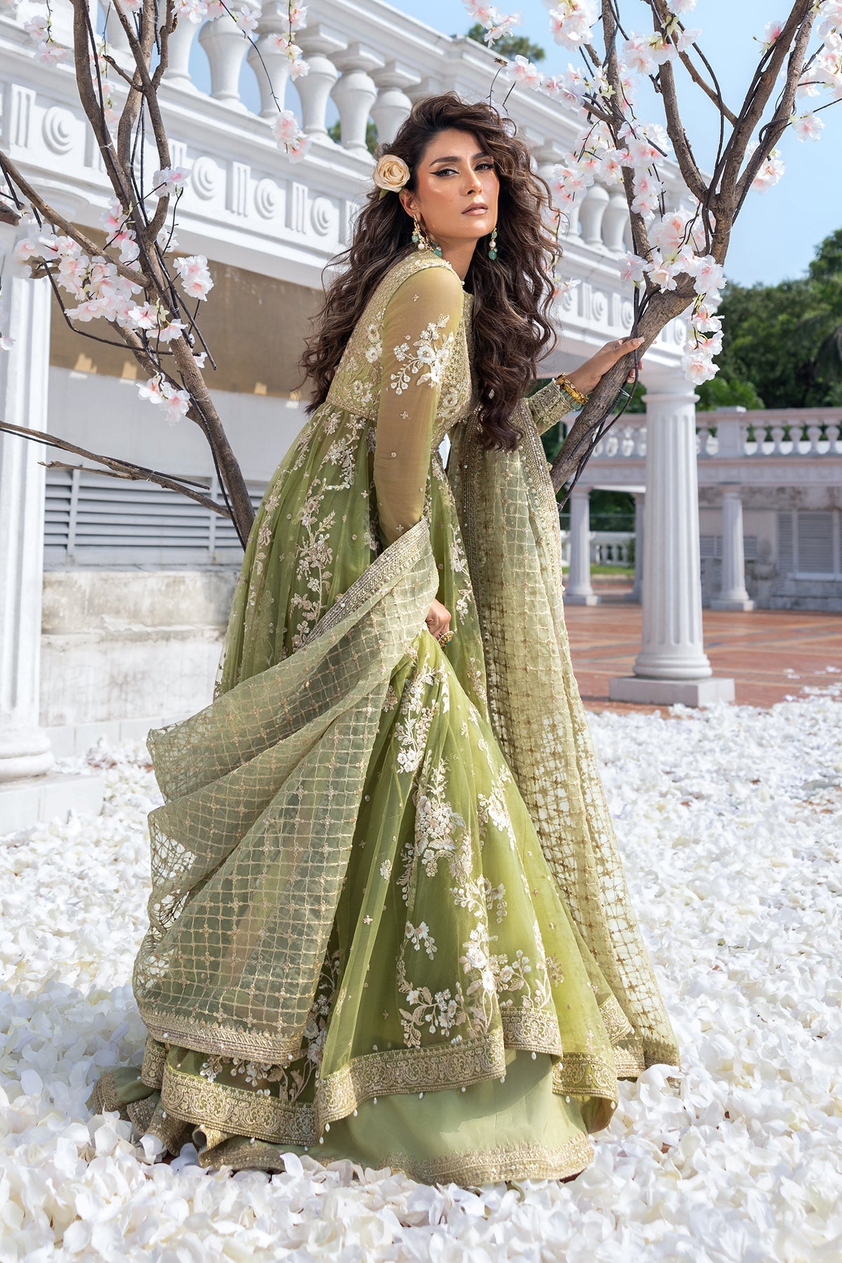 Erum Khan | Jahan Wedding 25 | Mint Glow – Hoorain Designer Wear