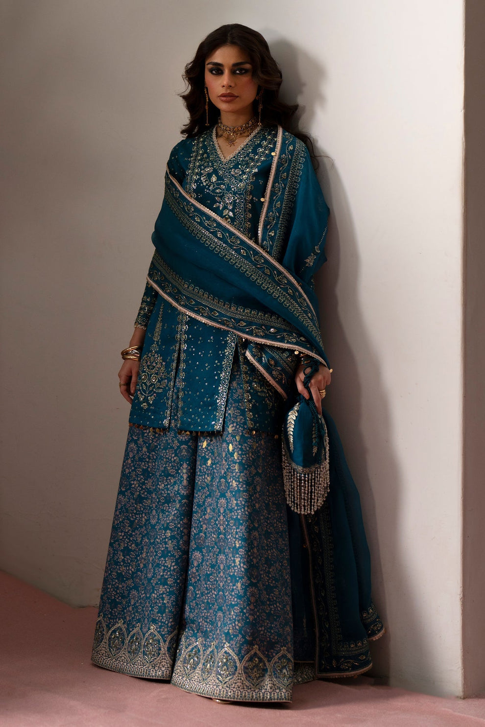Saad Bin Shahzad | silk Formals | ESILA – Hoorain Designer Wear