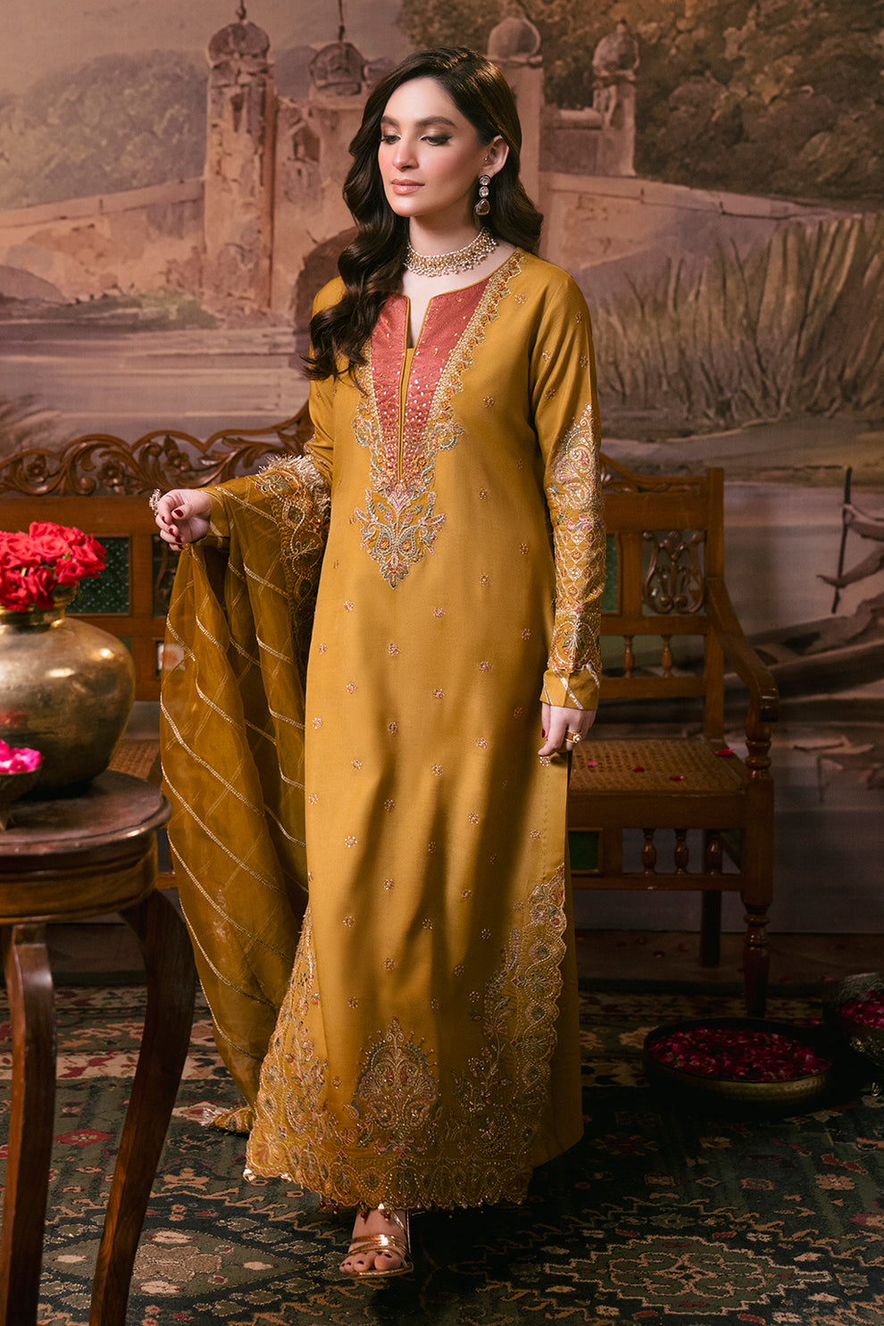 Neeshay | Shagun Formals | KESAR – Hoorain Designer Wear