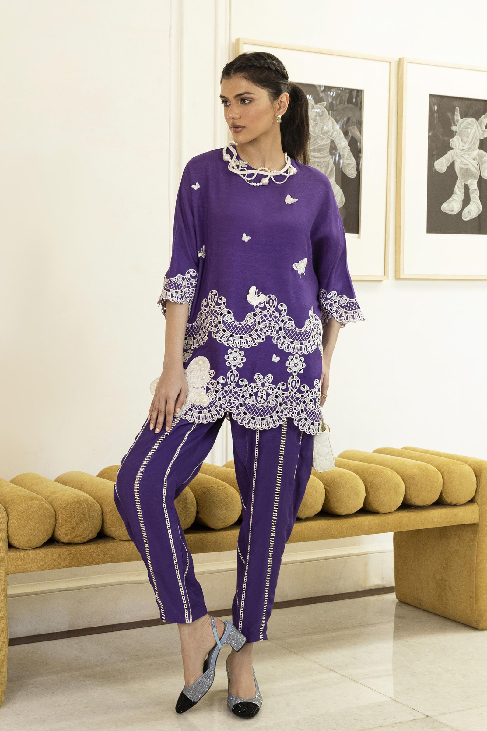 Sana Safinaz | Safi Me Dawat Edition | SS26SM046P2T – Hoorain Designer Wear