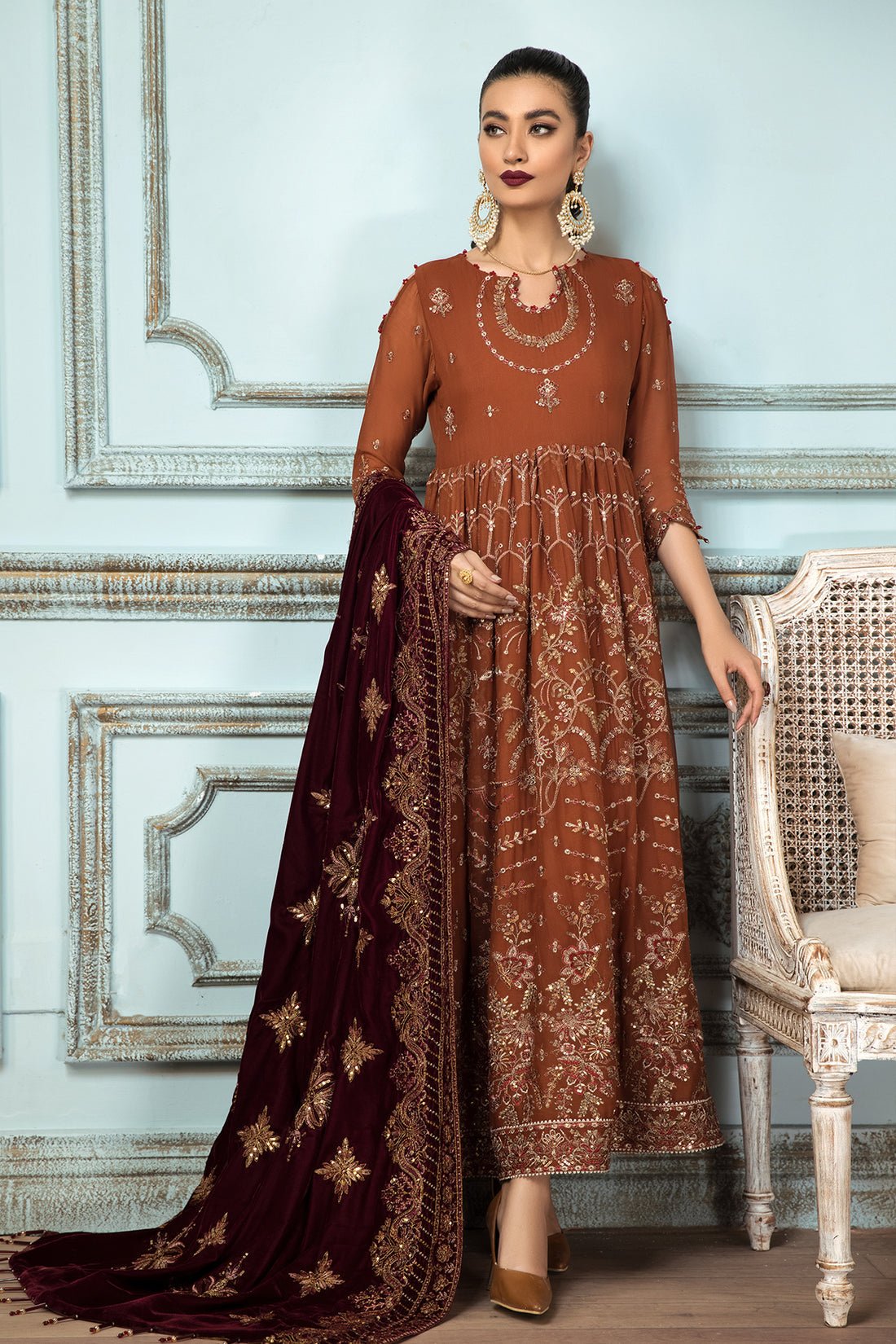 Alizeh | Formals Collection | Sarang – Hoorain Designer Wear