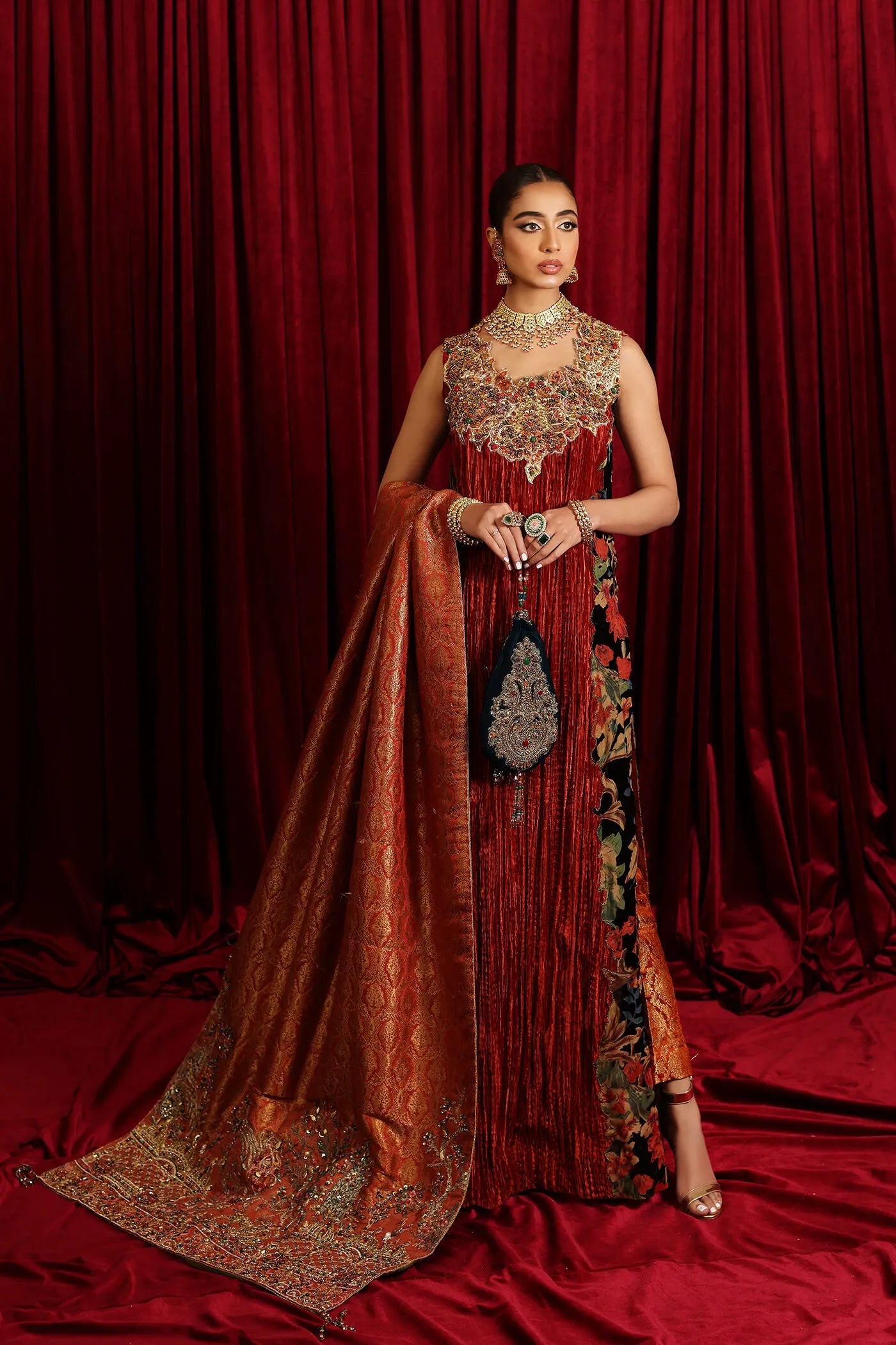 Musferah Saad | Ethereal Dream | Sunstone Symphony – Hoorain Designer Wear